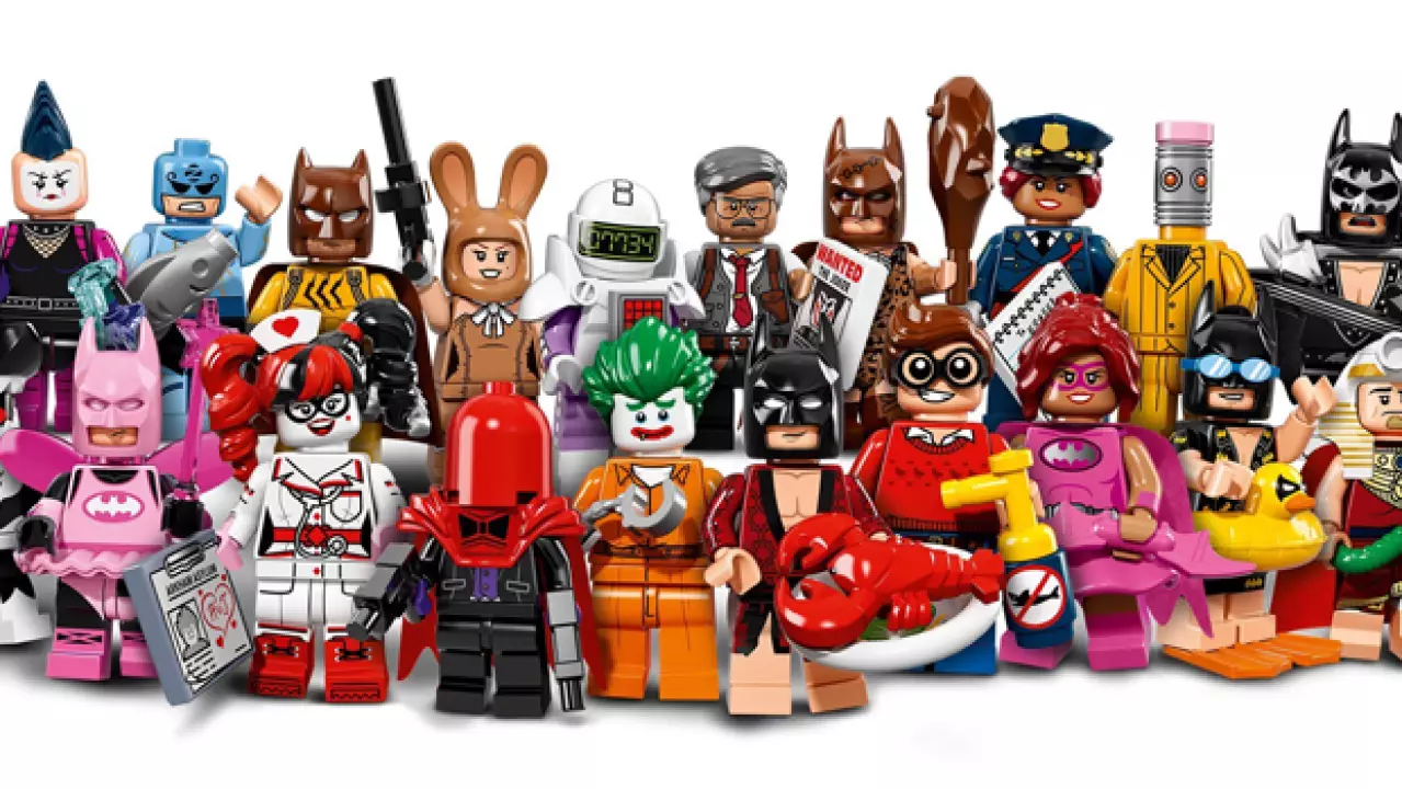 To'planishi mumkin bo'lgan LEGO minifiguralarining navbatdagi seriyasi LEGO Batman filmining zavqlari bilan to'la