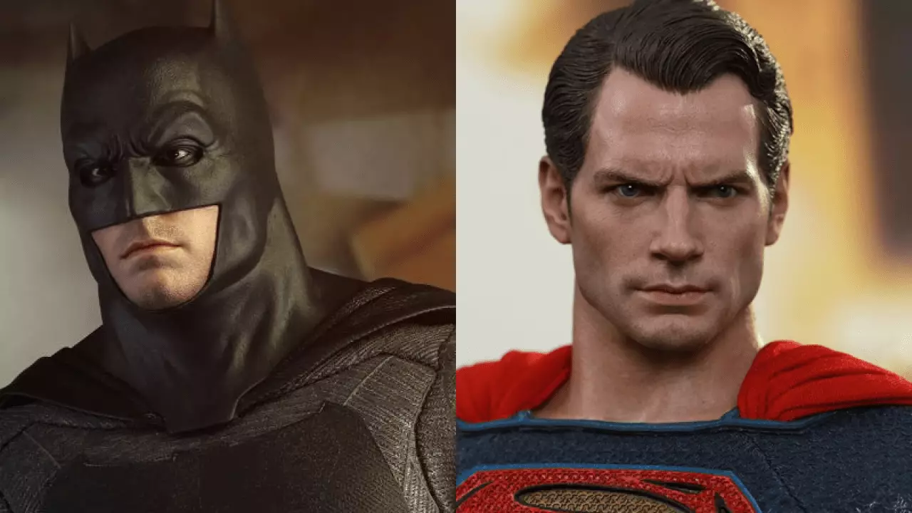 Hot Toys-en Batman V Superman irudietan lepo erraldoiak eta itxura zorrotzak ugariak dira