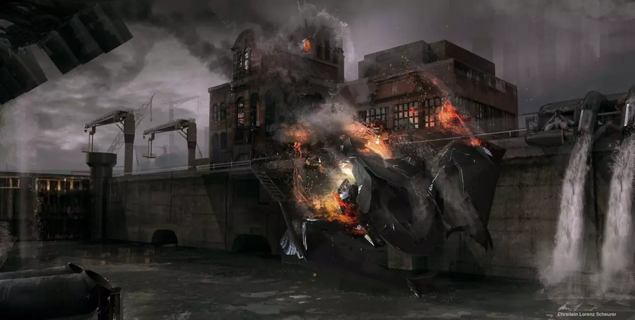 Gorgeous Concept Art Shows Off Batman V Superman's Gotham City And Doomsday