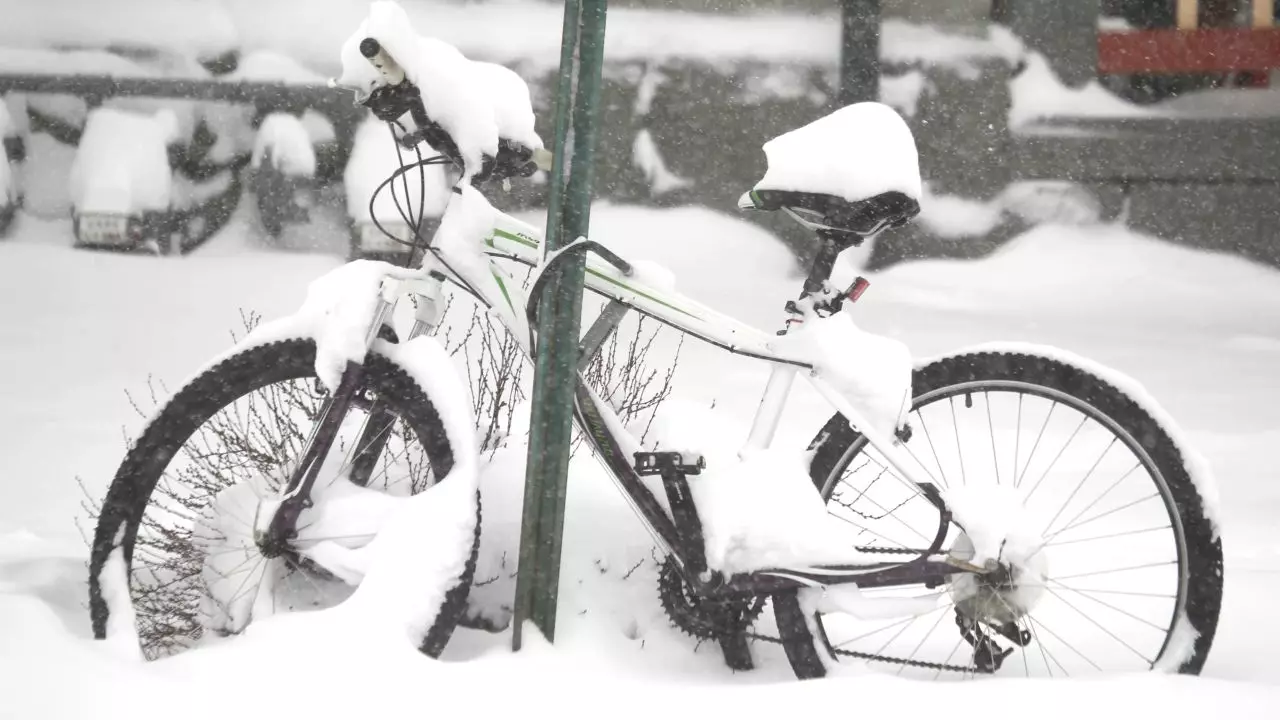 为冬天准备自行车的四种方法