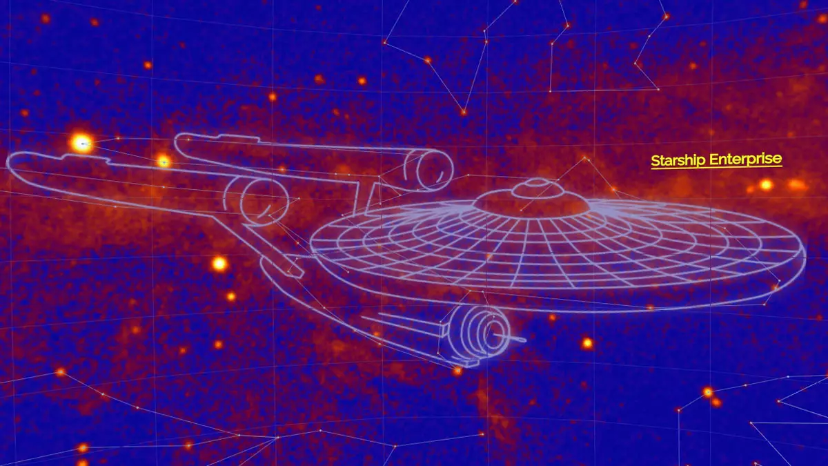 Rasi 'Gamma' Anyar NASA Sawaréh Dijieun Tina Liang Hideung (Sareng TARDIS)