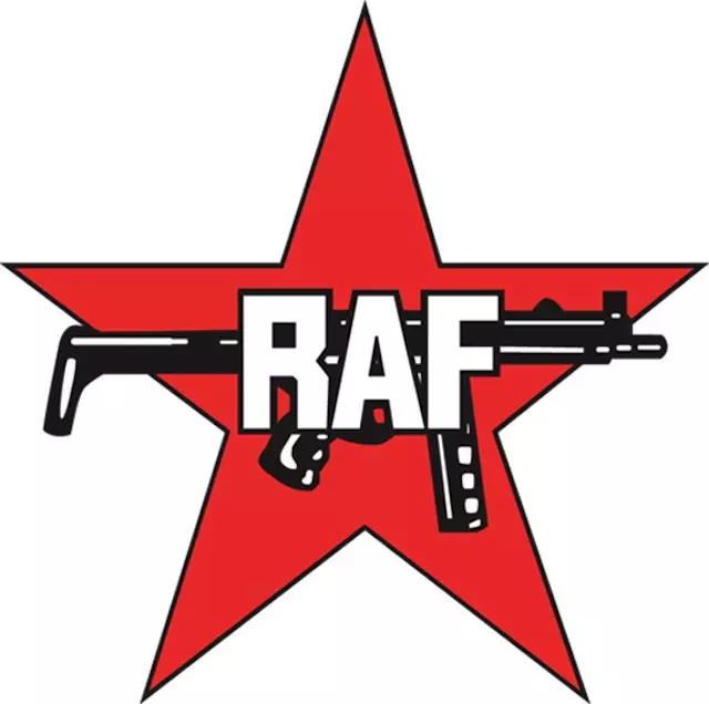 Logotipi terorističnih organizacij predvidljivo radi uporabljajo orožje