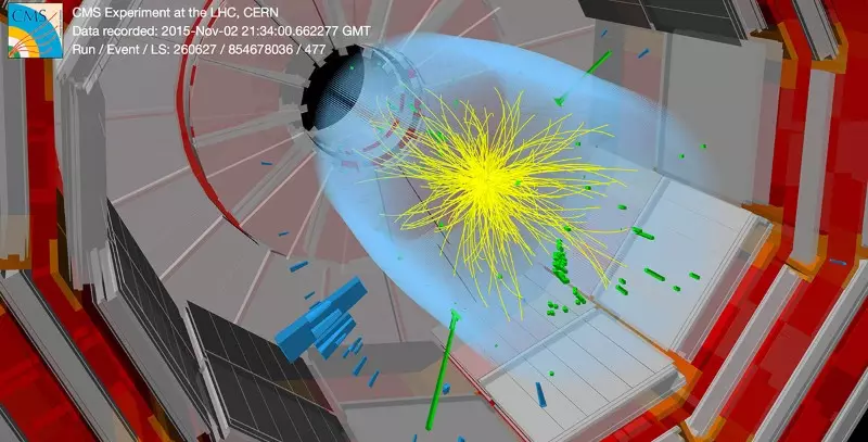 Der LHC hat einen faszinierenden Blick darauf geworfen, was ein neues Teilchen sein könnte