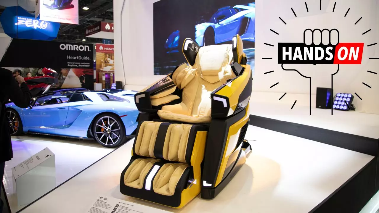 Kugara Muiyi Lamborghini Massage Chair Kwaiita Sekuita Bonde Zvakaipa neOptimus Prime