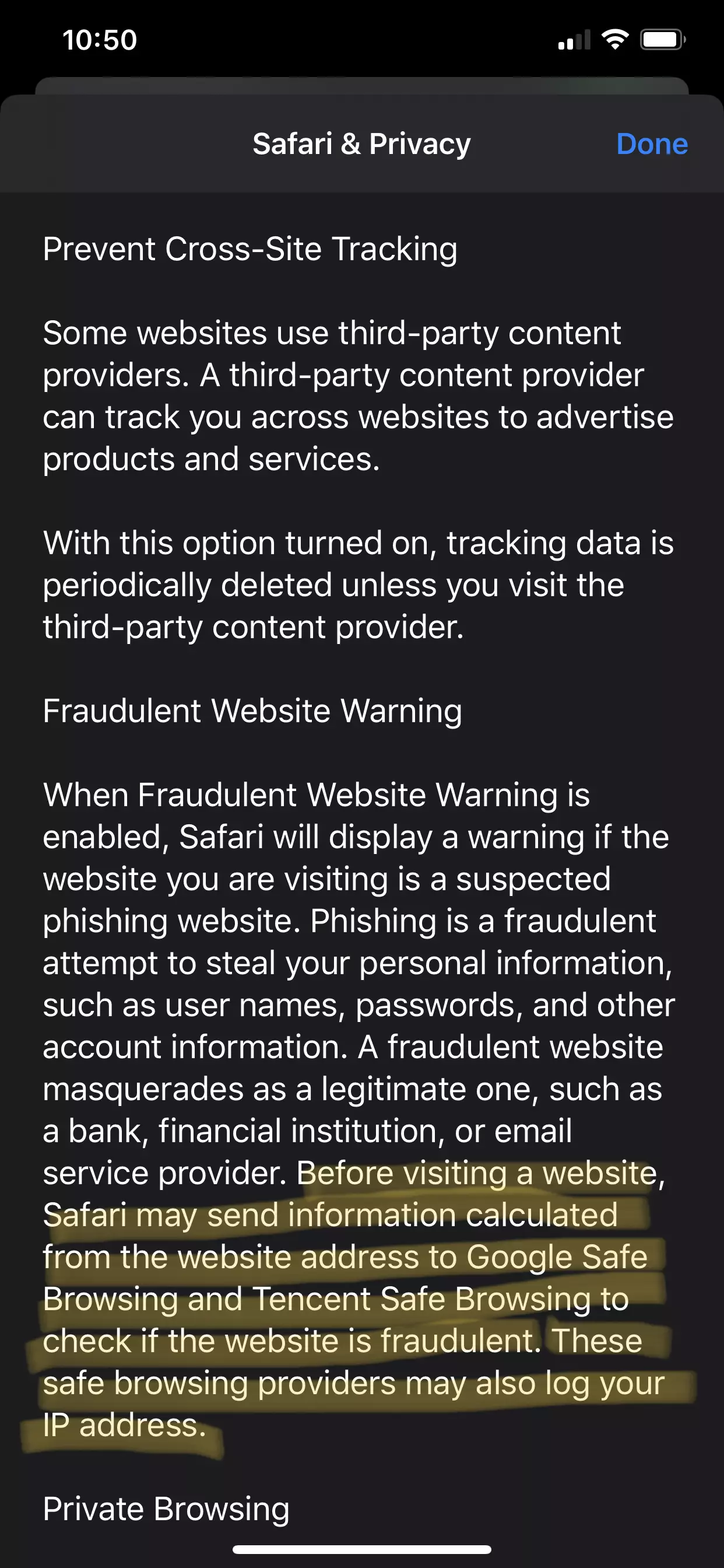 Ang Safari Sa iOS 13 ay Nagpapadala ng Data sa Pagba-browse ng Mga Chinese na Gumagamit Sa Censorship-Friendly Tencent