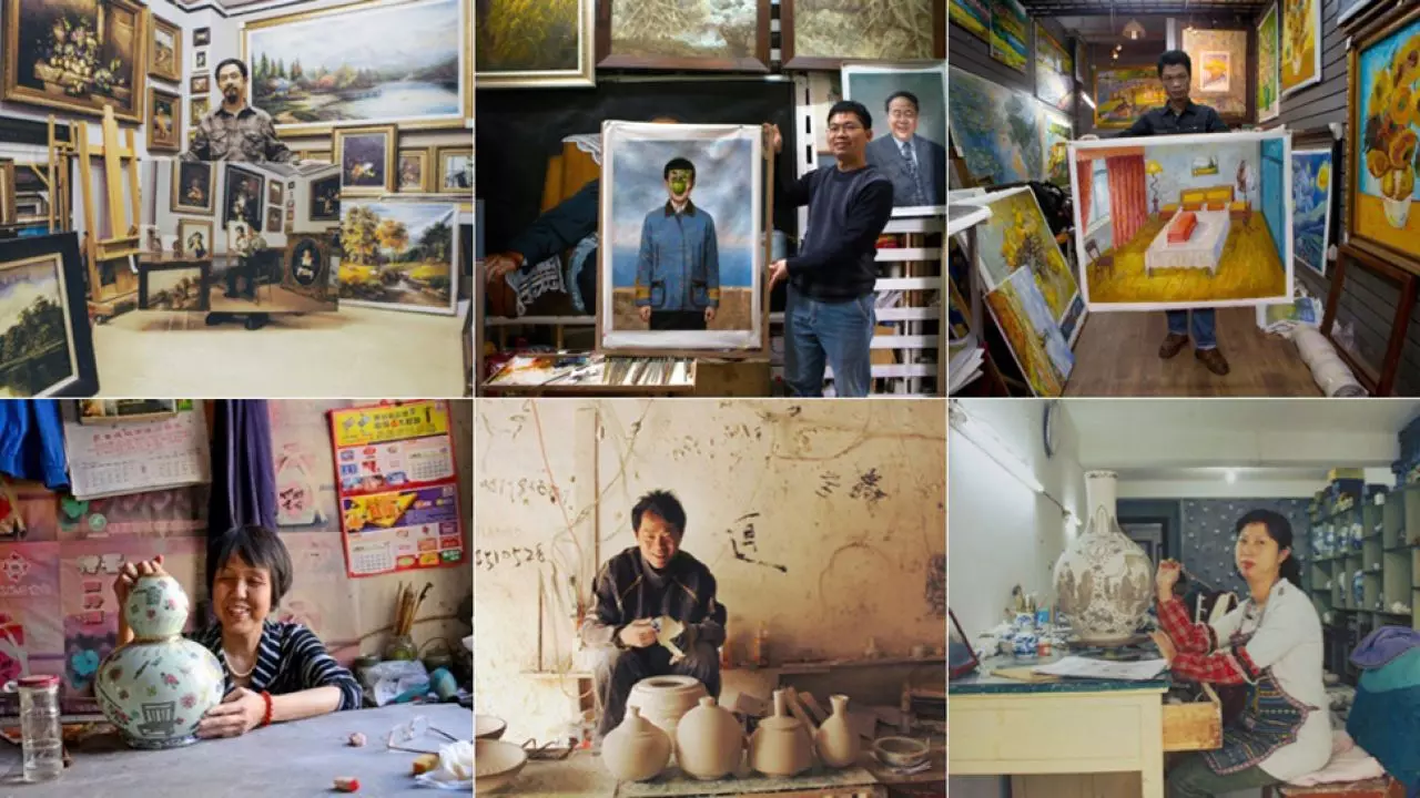 Điều gì sẽ xảy ra khi những người làm nghề bắt chước của Trung Quốc được thuê để vẽ cho mình