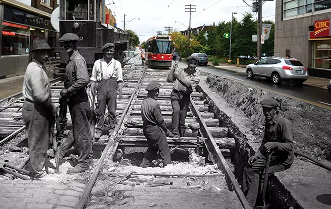 Ces photos temporelles montrent six villes d'hier et d'aujourd'hui