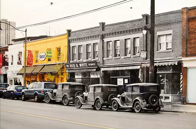 Ces photos temporelles montrent six villes d'hier et d'aujourd'hui