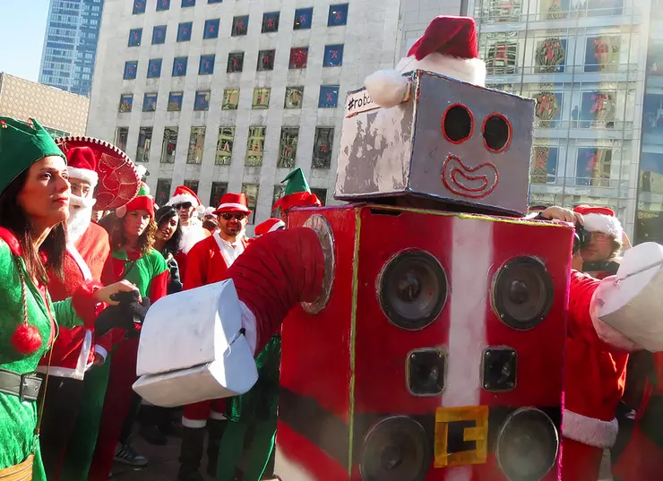 佔領舊金山的跳舞機器人
