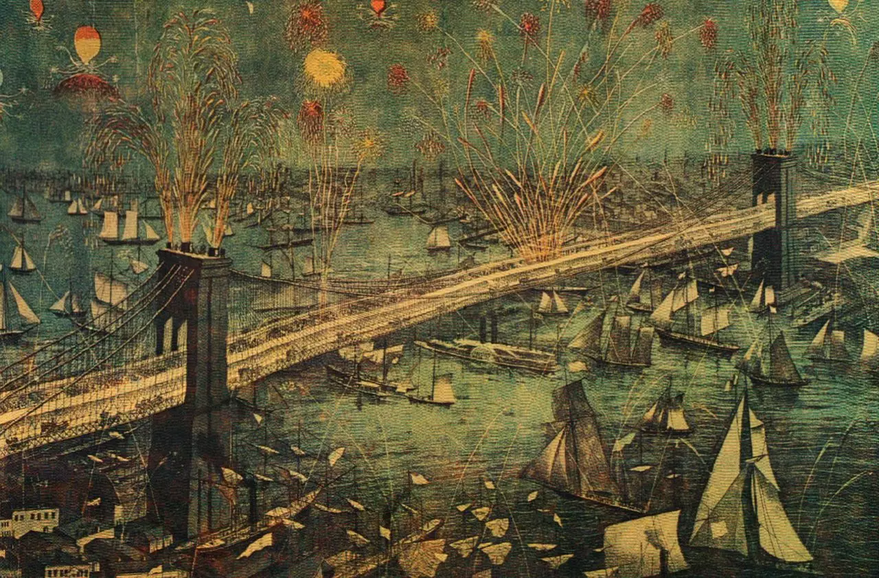 22 slike iz zlatnog doba gradnje mosta u New Yorku