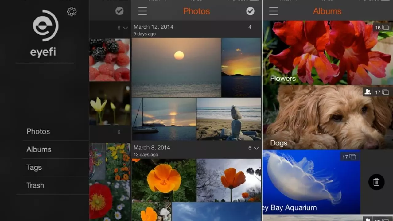„Eyefi Cloud“ akimirksniu sinchronizuoja nuotraukas iš jūsų fotoaparato su internetu