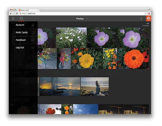 „Eyefi Cloud“ akimirksniu sinchronizuoja nuotraukas iš jūsų fotoaparato su internetu