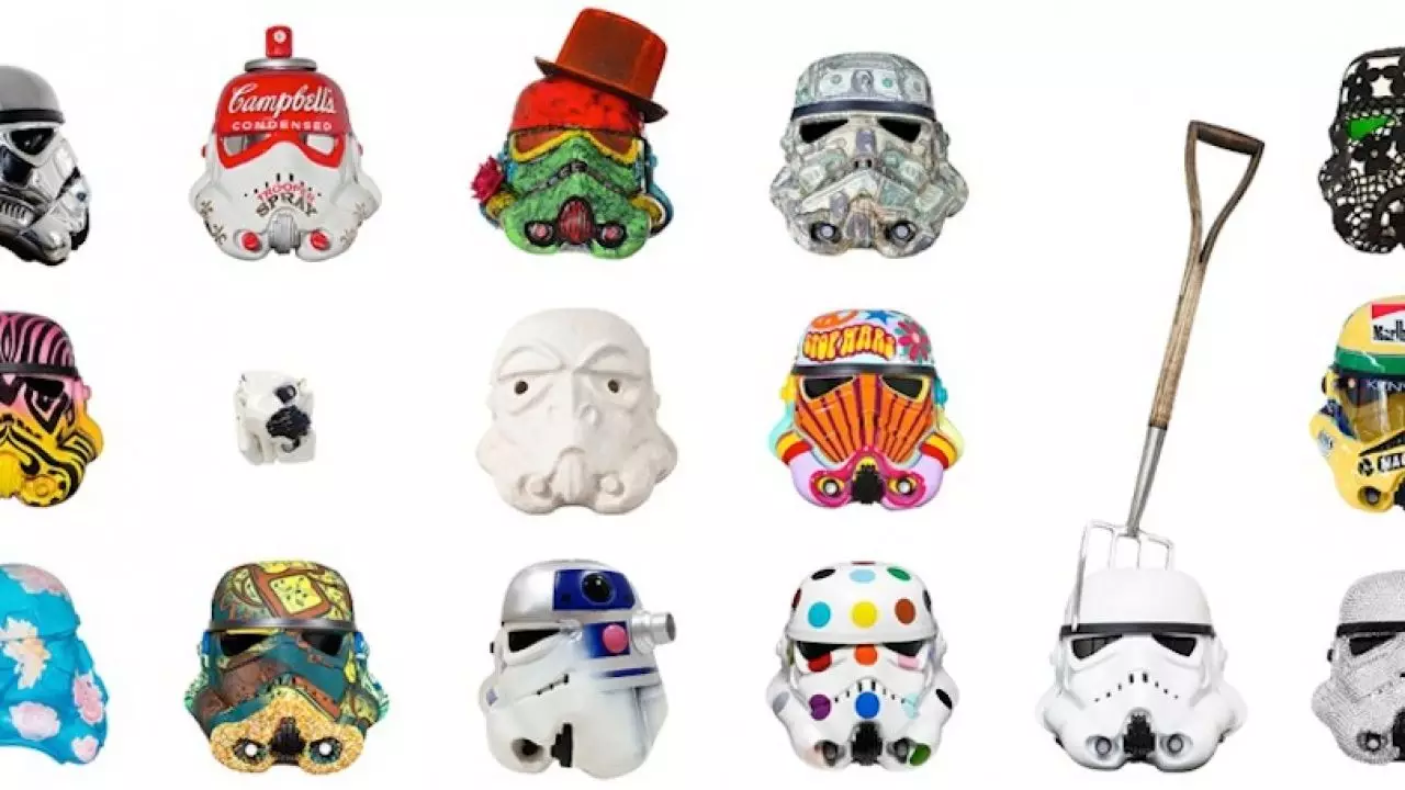 Art Wars: 12 Stormtrooper-helmen krijgen hilarische high-art make-overs