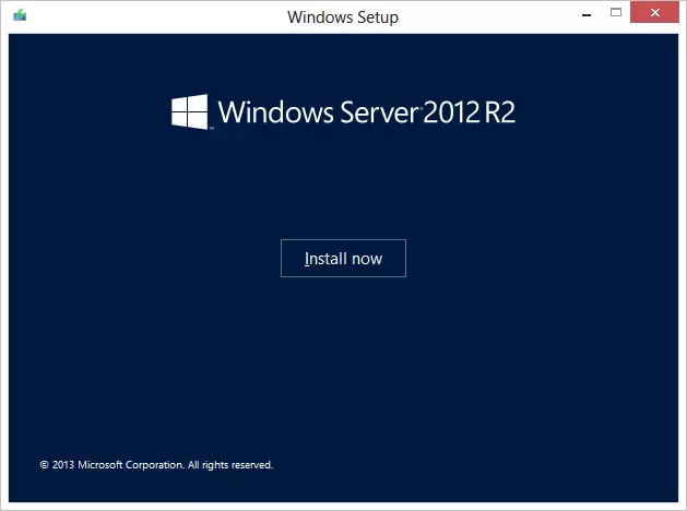 كيفية إعداد تثبيت Windows Server 2012 R2 التجريبي بسرعة