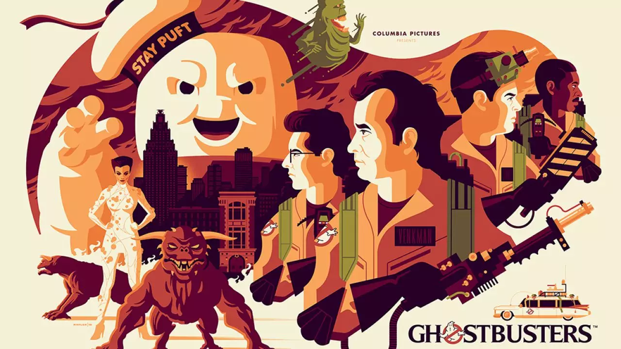 Fyrsta Ghostbusters plakatið frá Mondo kemur til San Diego Comic-Con