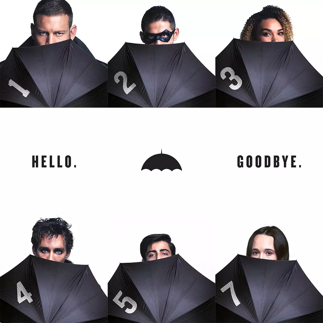 Umbrella Academy TV Dizisinin Kahramanlarına (Ve Şemsiyelerine) Bir Göz Atın