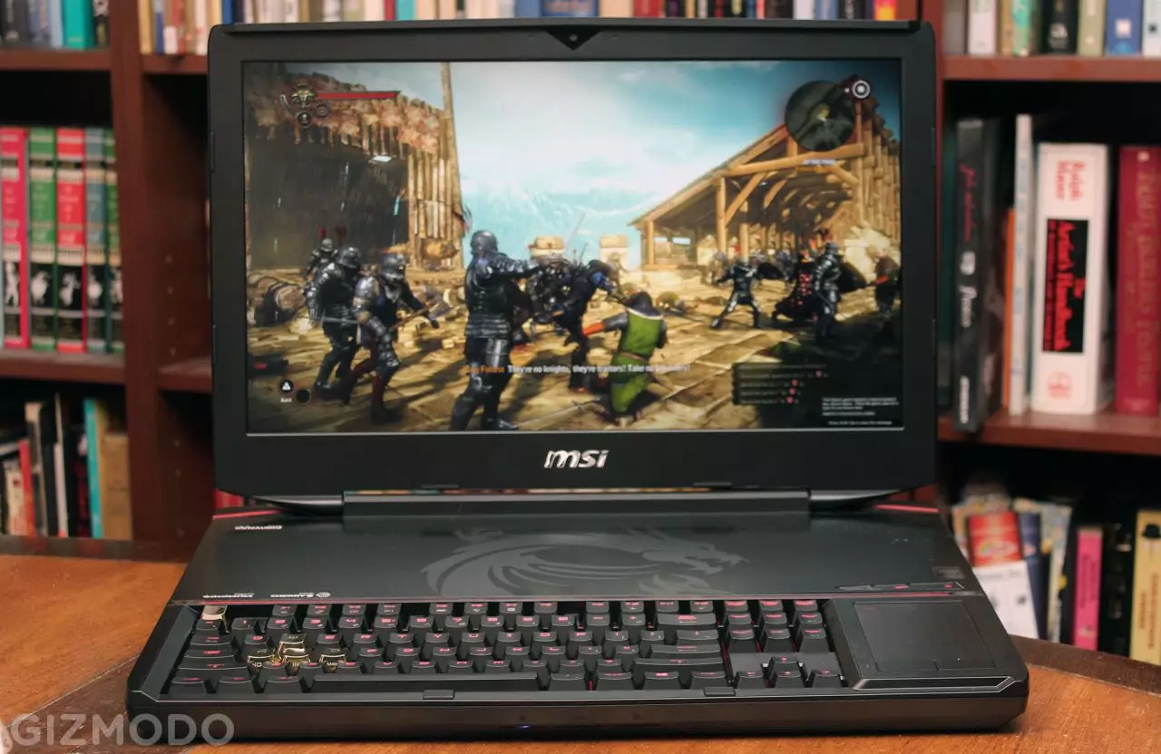 Apžvalga: „Delightfully Crazy MSI GT80 Titan“ nešiojamas kompiuteris