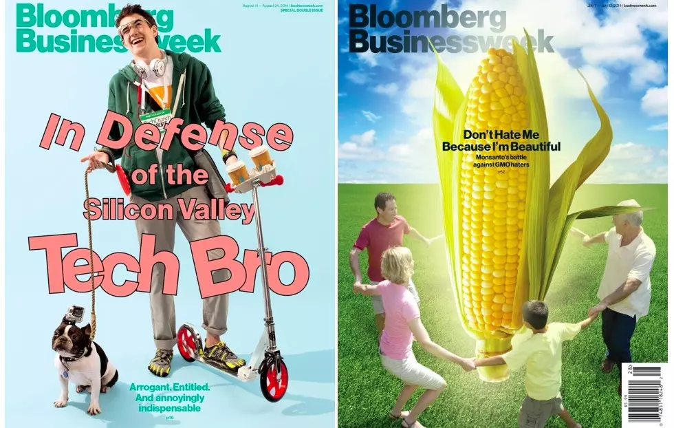 Hur Businessweek återuppfinner tidningsomslag