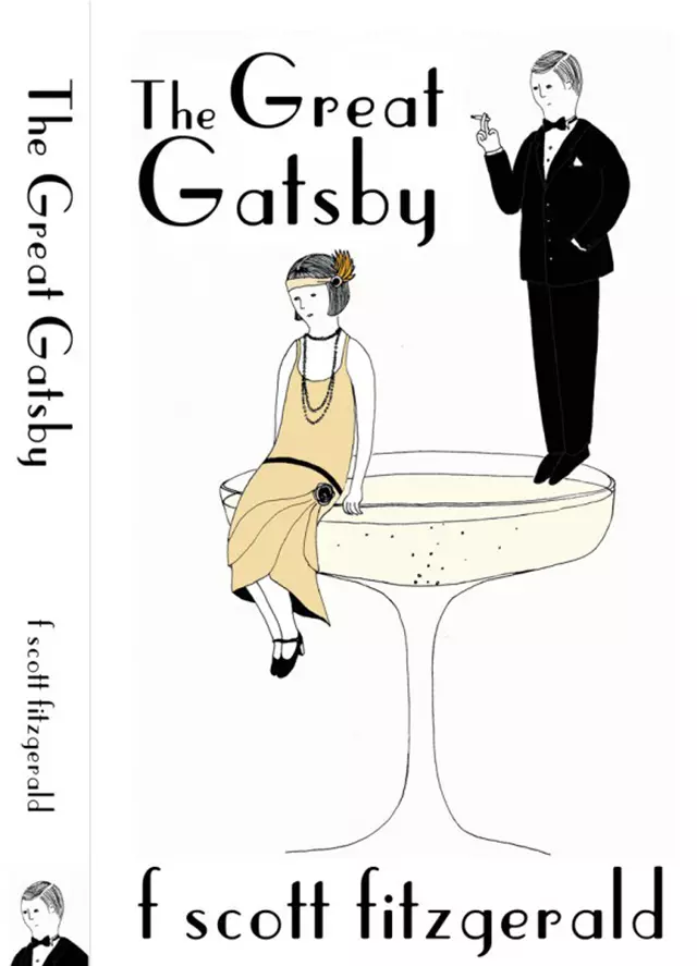 Sette copertine progettate dai fan per il grande Gatsby che rivaleggia con l'originale