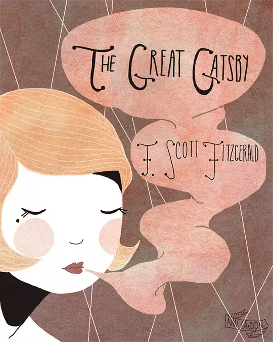 Sette copertine progettate dai fan per il grande Gatsby che rivaleggia con l'originale