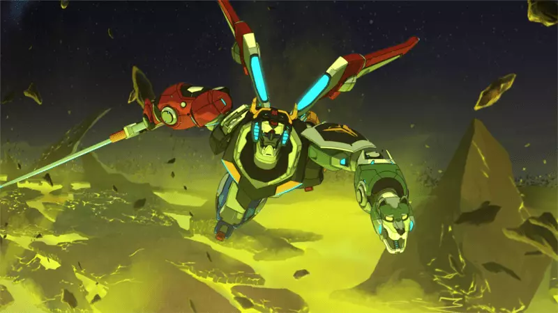 Voltron: Tógann Dara Séasúr na gCosantóirí Legendary Céim I gCruinne Níos Mó, Níos Fearr