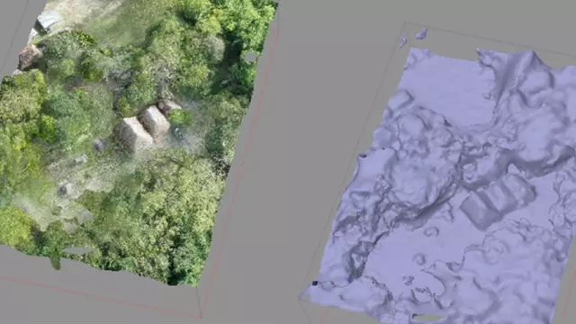 Fuerscher benotzen Dronen a Laser fir antike Maya Site ze kartéieren