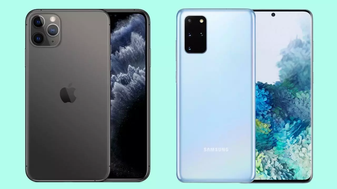 E faʻafefea ona faʻatusatusa le Samsung Galaxy S20 Ultra ma le Apple iPhone 11 Pro Max