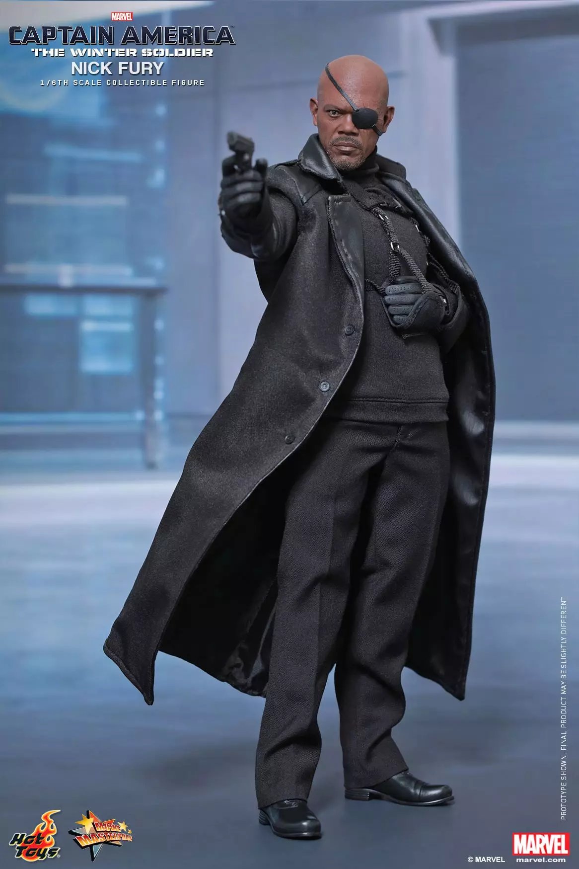 Nick Fury בקנה מידה שישי של Hot Toys הוא דמות אמא רעה אחת