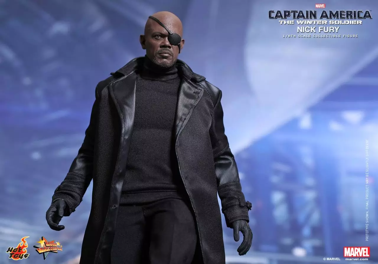 Mae Nick Fury o Chweched Raddfa Teganau Poeth yn Ffigur Mam Drwg