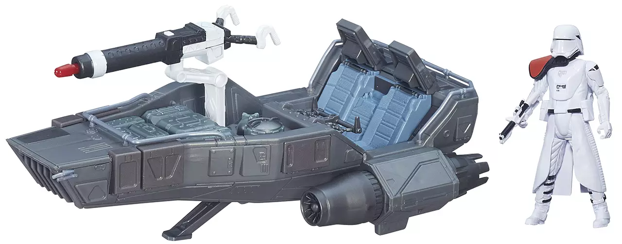 Maak jou speelgoedrakke skoon en maak plek vir 'n nuwe vloot Star Wars-voertuie