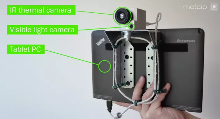 A nova tecnoloxía térmica converte o mundo enteiro nunha pantalla táctil