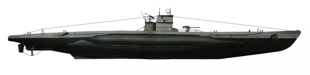 Nazi Sub Inoratidzwa Muvapambi veAreka Yakarasika Yakawanikwa kuNorth Atlantic