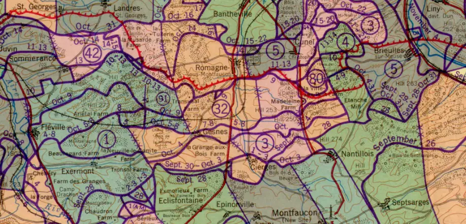 Estos impresionantes mapas muestran los últimos meses de la Primera Guerra Mundial