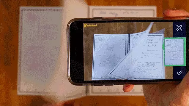 Stačí hodit tento digitalizovaný notebook do mikrovlnné trouby a vymazat každou stránku