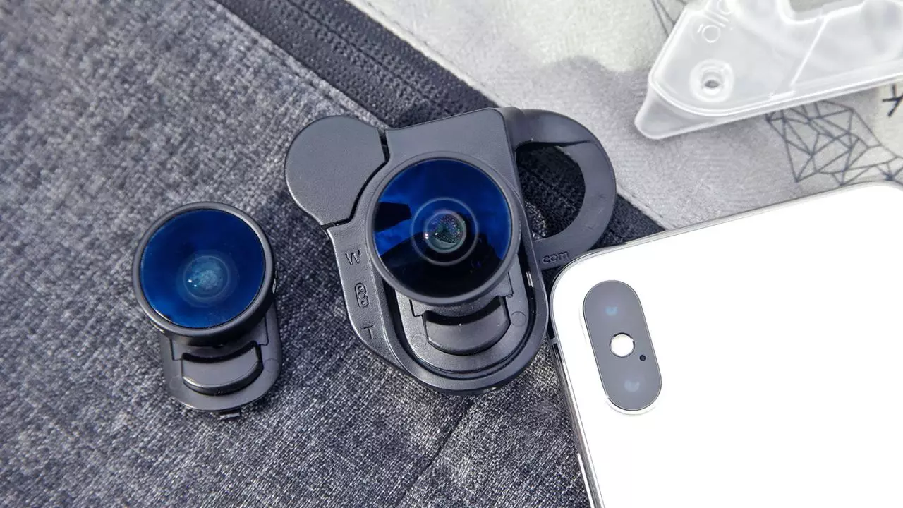 Este prático kit de lentes para iPhone X deixa você ainda mais perto de uma câmera real