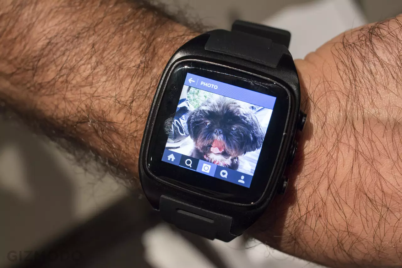 Sì, puoi effettivamente digitare su uno Smartwatch