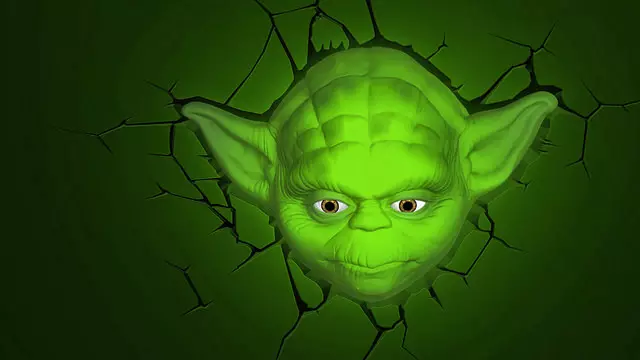 Lewati Taksidermi Dan Letakkan Kepala Star Wars Bersinar Di Dinding Anda