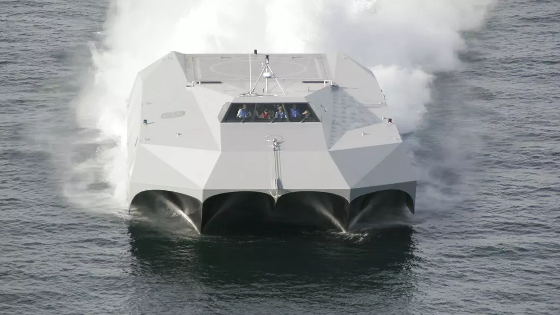 Monster Machines: America's Largest Carbon Fiber Ship Is A Seafaring Speed Demon