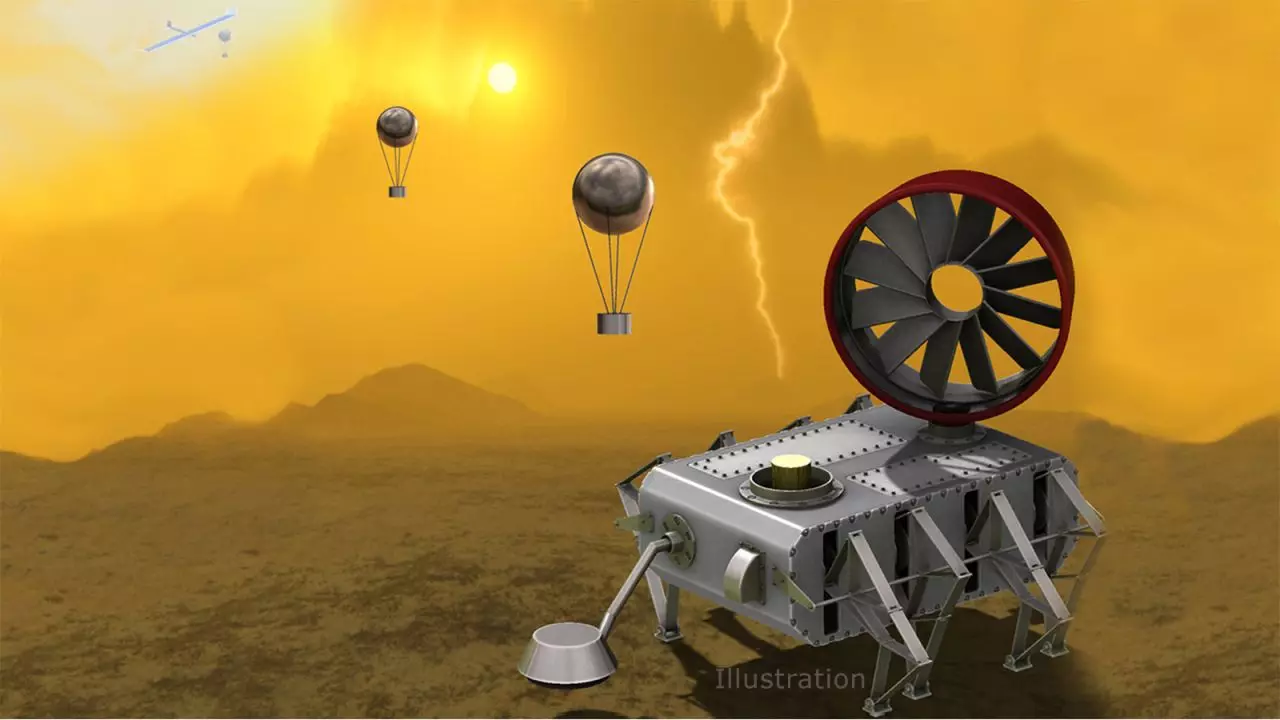 NASA's lêste Venus Probe-konsept liket op in skepping fan Tim Burton