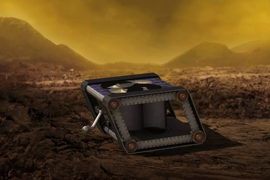 NASA's nieuwste Venus-sondeconcept ziet eruit als een creatie van Tim Burton