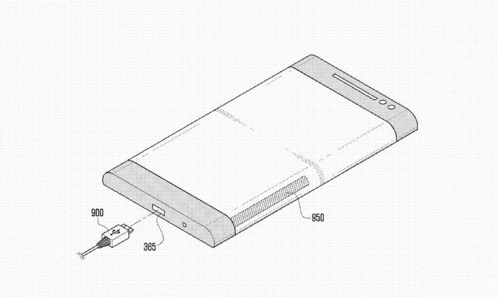 Inihayag ng Patent kung Paano Gagamitin ng Samsung ang Tatlong Panig na Screen ng Telepono