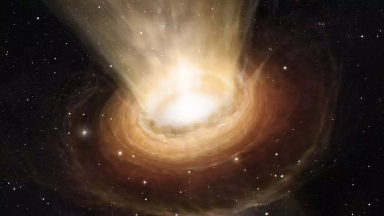 The Supermassive Black Hole Nu Ngembang Mustahil Gancang