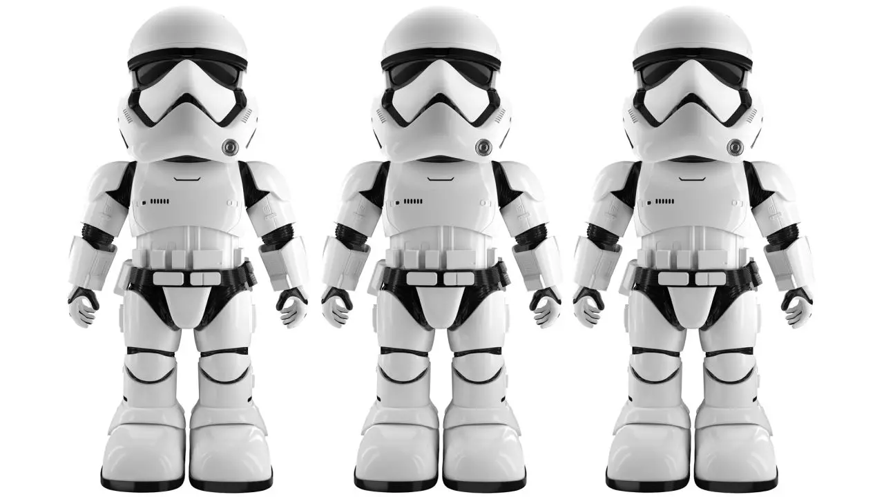 E mafai ona e fa'aputuina lau lava 'au o tama'i, Robotic Stormtroopers