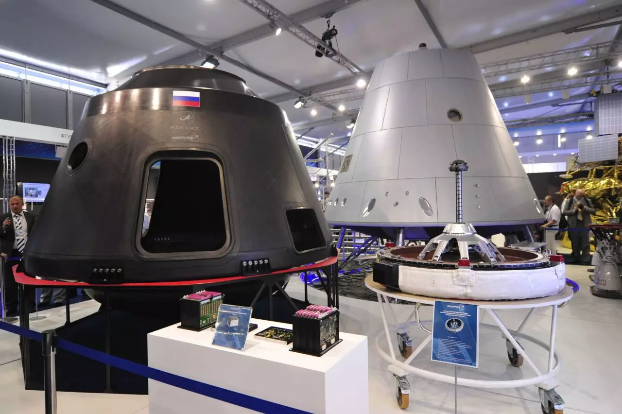 Zde je první pohled na novou ruskou pilotovanou kosmickou loď