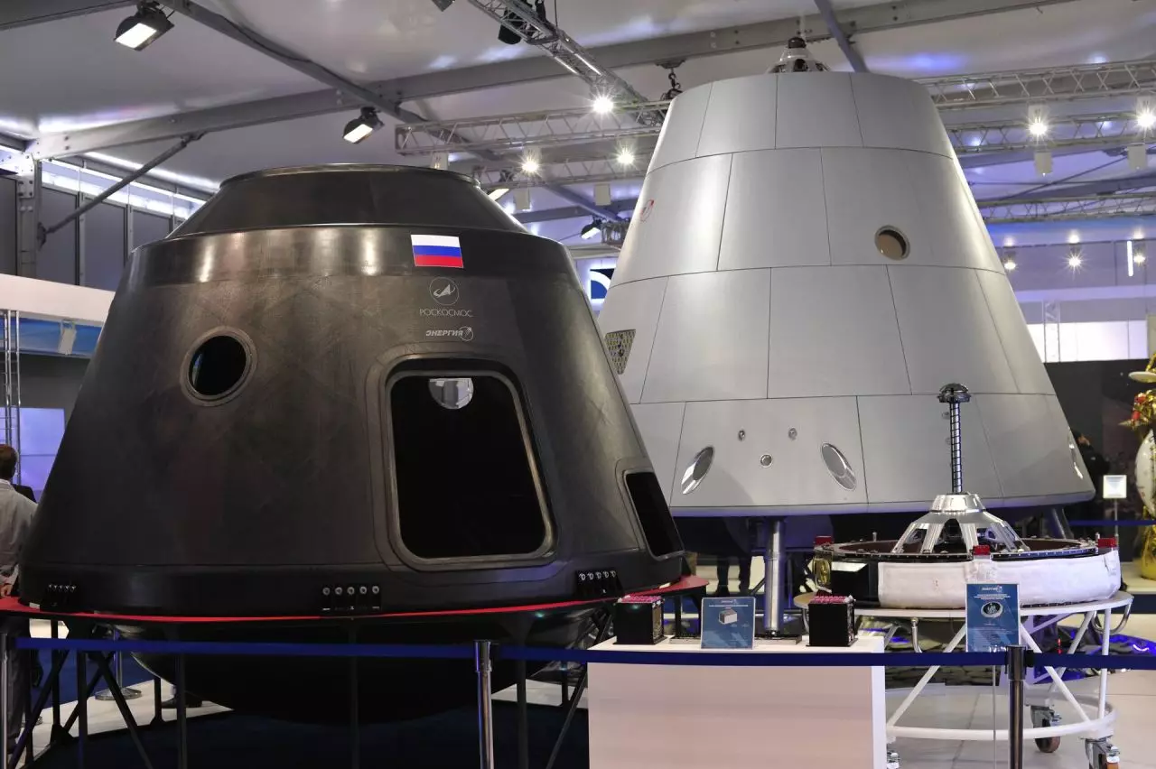 Zde je první pohled na novou ruskou pilotovanou kosmickou loď