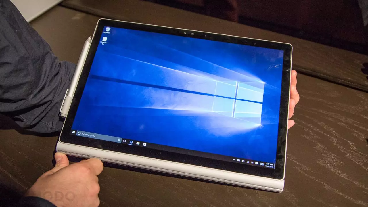 Surface Book Практычныя заняткі: да больш дасканалага ноўтбука