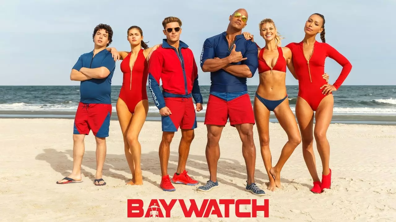 Posterët e rinj të 'Baywatch' janë qesharak 206470_0