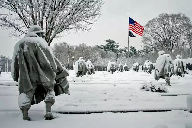 Korean War Memorial er en historisk Photoshop-skrekk