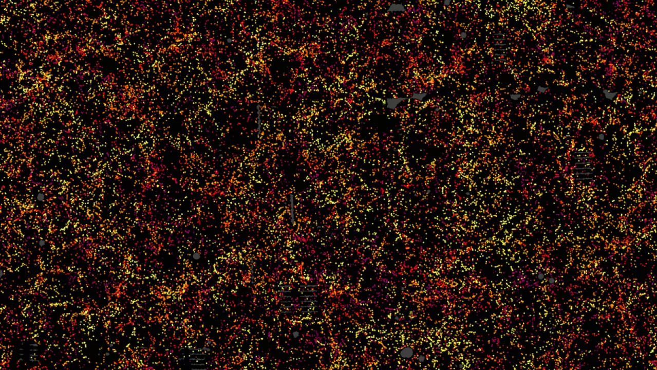 Nexşeya Nû ya 3D ya Gerdûnê 1,2 Milyon Galaksî vedihewîne