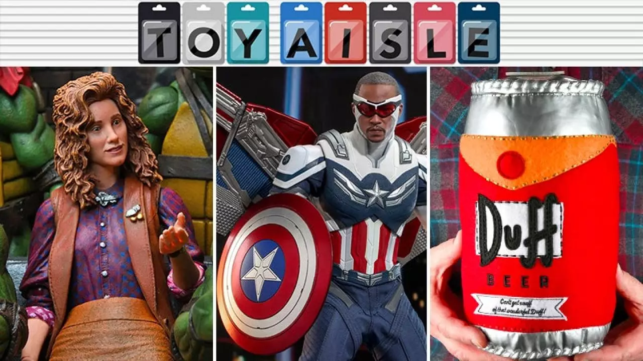 O Capitán América voa alto e os xoguetes máis patrióticos da semana
